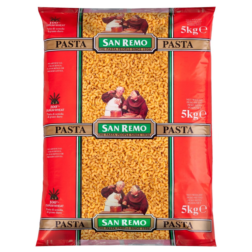 Elbows #35 2x5Kg - Pasta - Barwon Foods - Barwon Foods - Seafood & Food ...